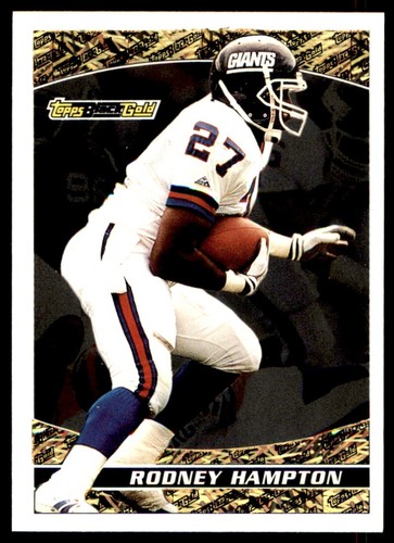 Rodney Hampton 1993 Topps Black Gold Card# 41 | eBay
