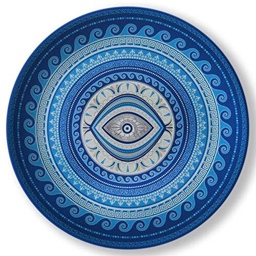 Evil Eye Ceramic Decorative Wall and Table Top Plate with Stand | eBay