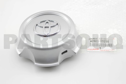 4260360570 Genuine Toyota ORNAMENT SUB-ASSY, WHEEL HUB(FOR FRONT) 42603 ...