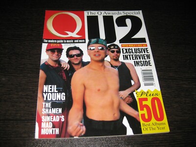 Q MAGAZINE MAGAZINE U2 NEIL YOUNG THE SHAMEN No 76 JANVIER 1993 | eBay