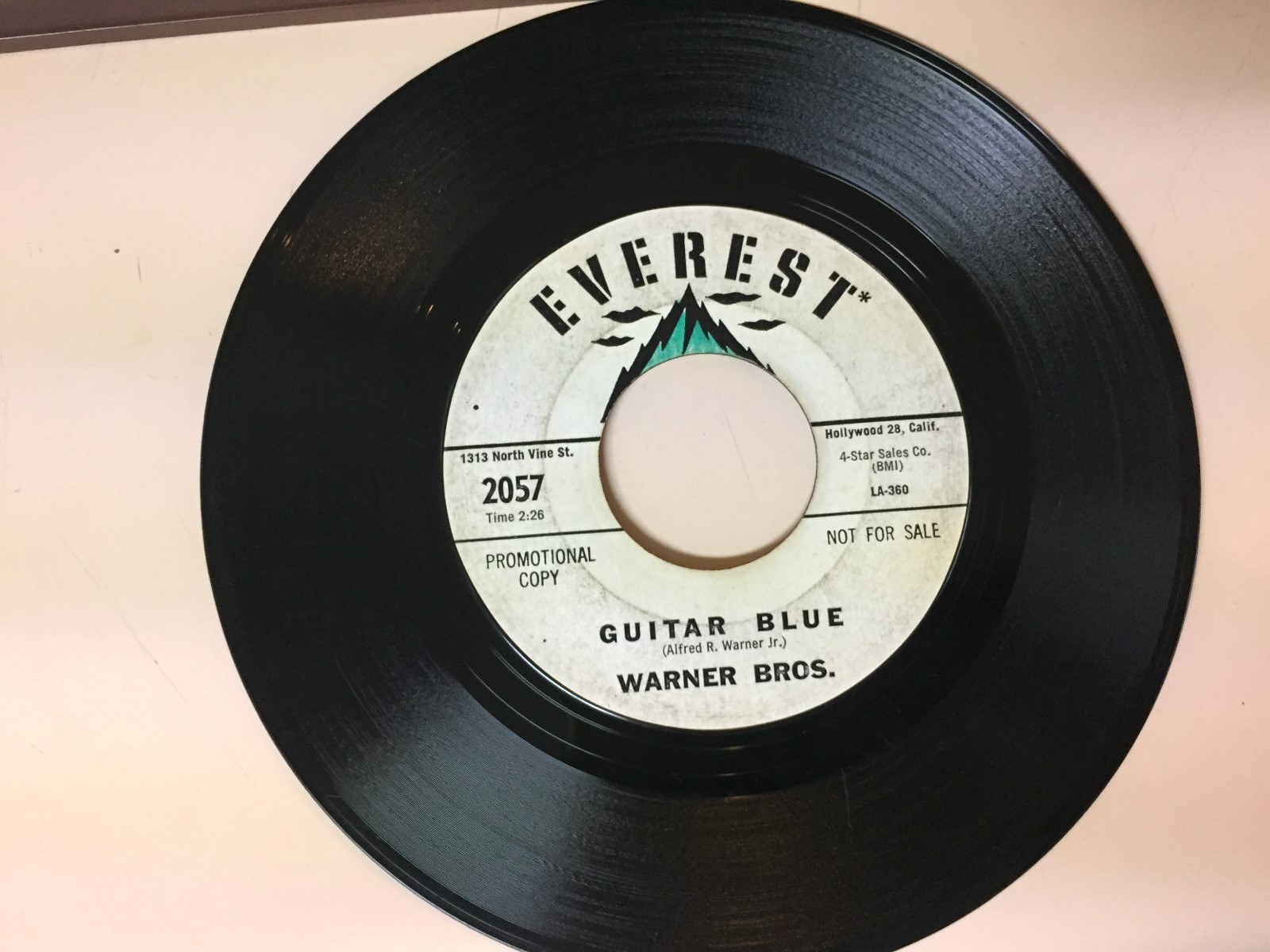 ROCK 45 RPM RECORD - WARNER BROS. - EVEREST 2057 - PROMO | eBay
