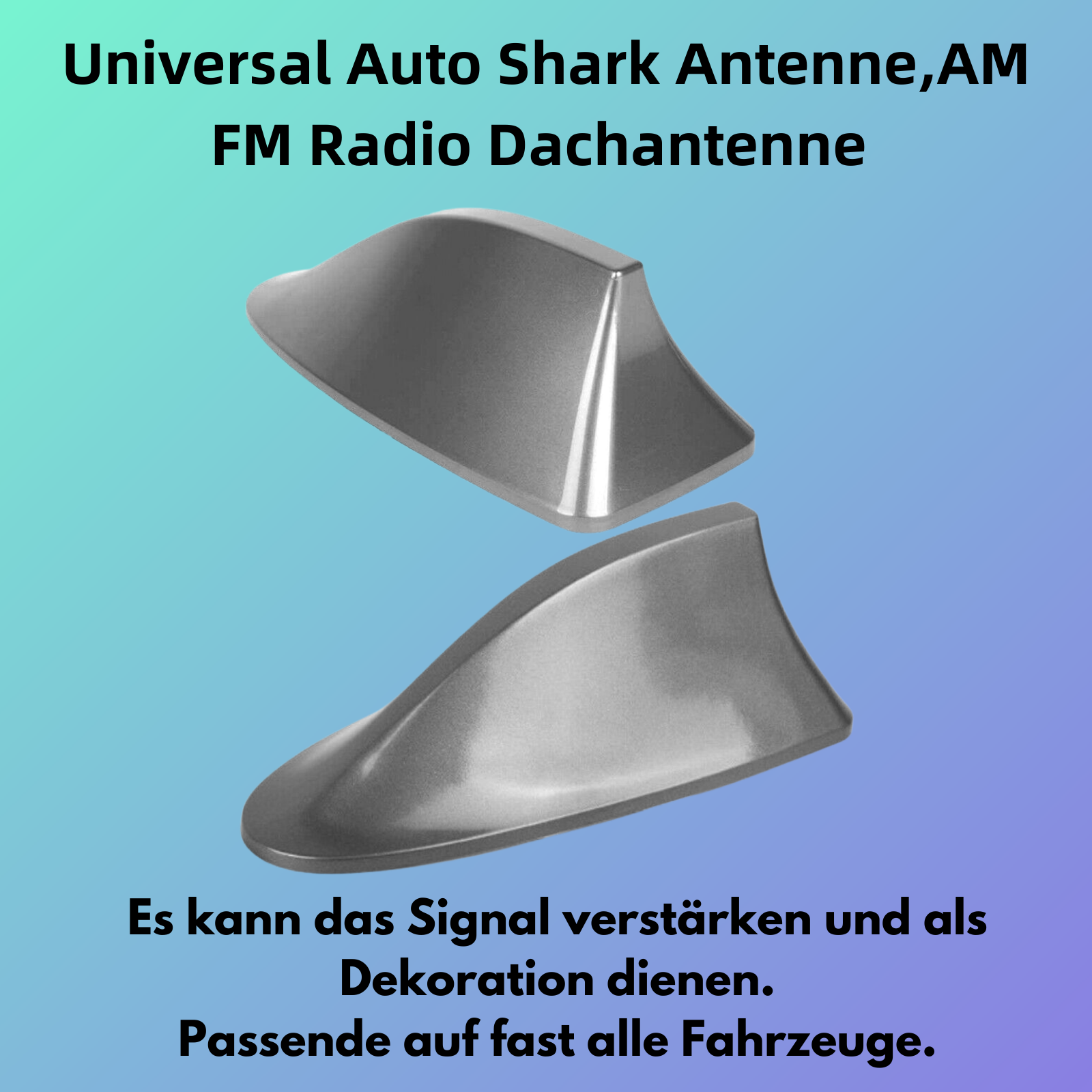 A29D Auto Antenne Haifischflosse Universal Antenne AM&FM Dachantenne ...