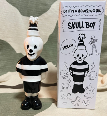 In Stock DCITM X HOW2WORK Skull Boy Collectible Limited Figure Toy | eBay