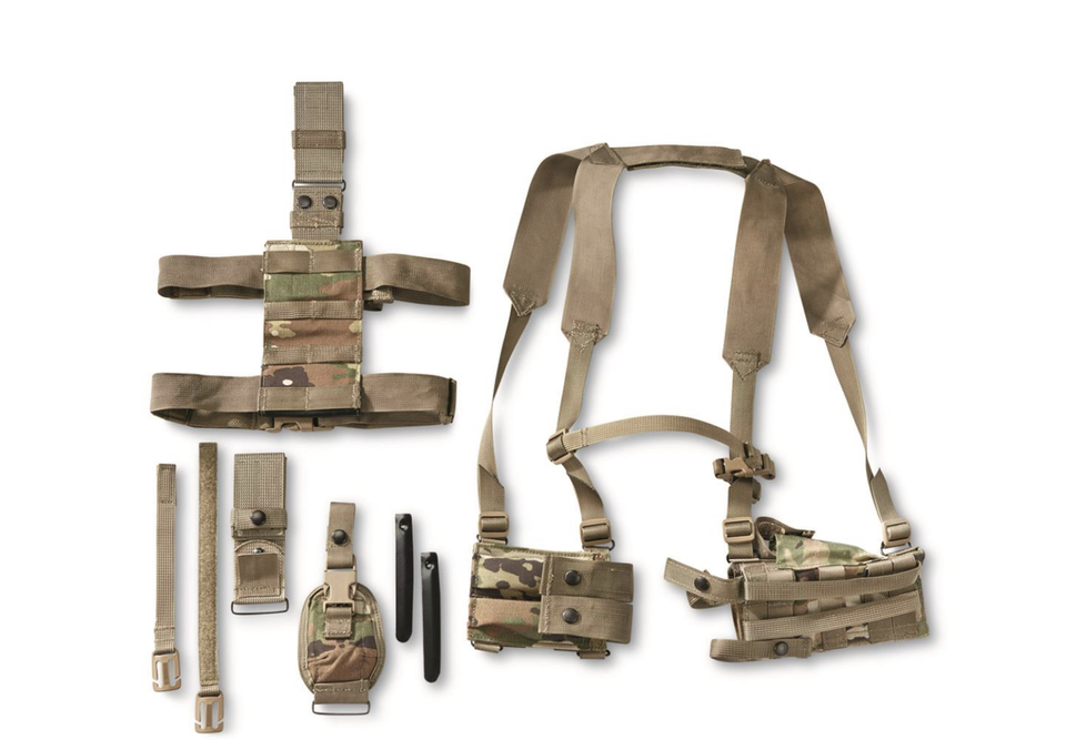 Beretta M9A4 London Bridge LBT Multicam Holster Kit Chest/Thigh Rig | eBay