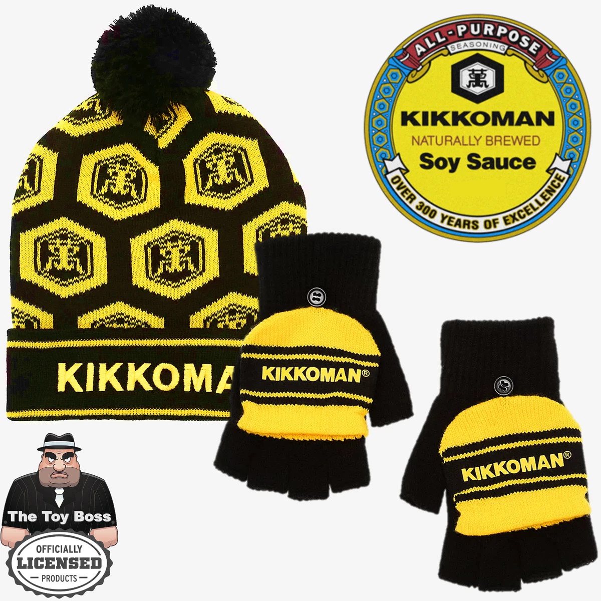 Kikkoman Logo Yellow