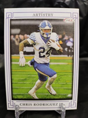 CHRIS RODRIGUEZ JR. 2023 Sage ARTISTRY CANVAS Downtown Style MEGA Box ...