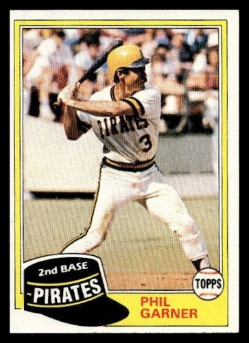 1981 Topps #573 Phil Garner Pittsburgh Pirates Baseball card | eBay