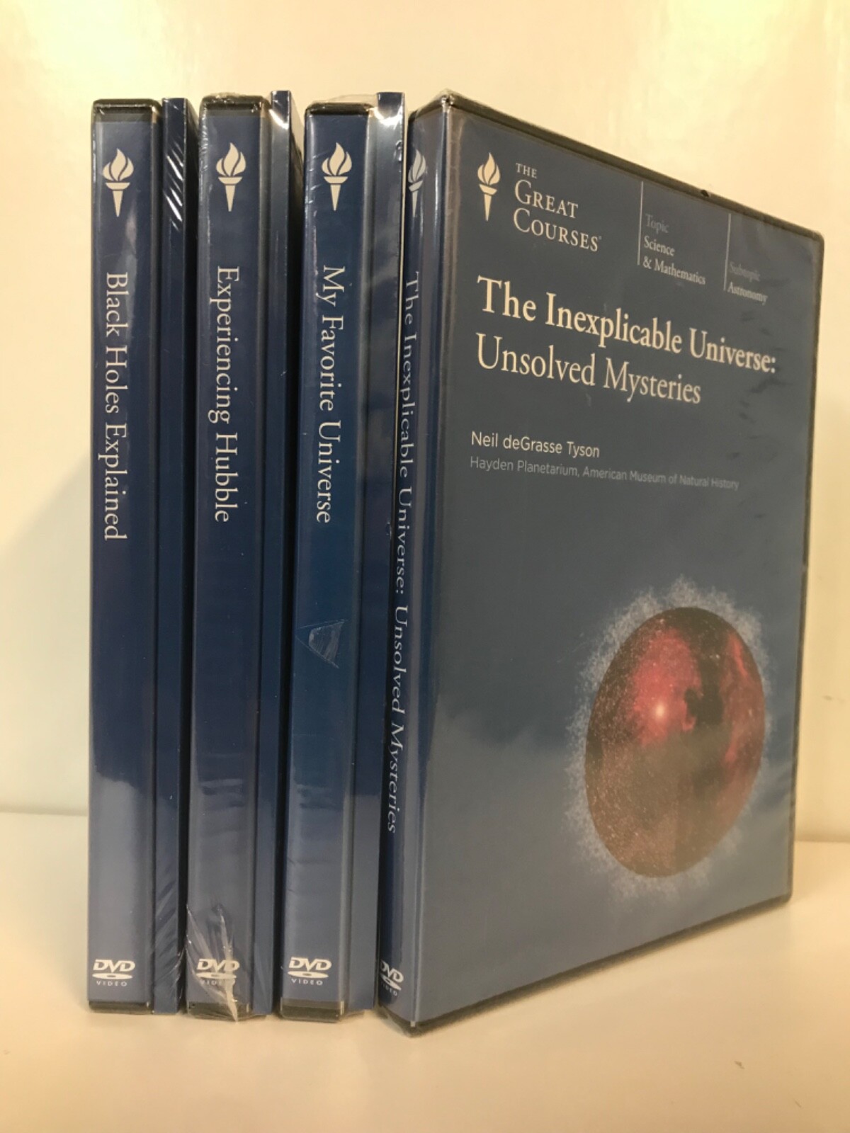 Lot of 4 NEW The Great Courses Astronomy DVD + Guidebooks : Universe ...