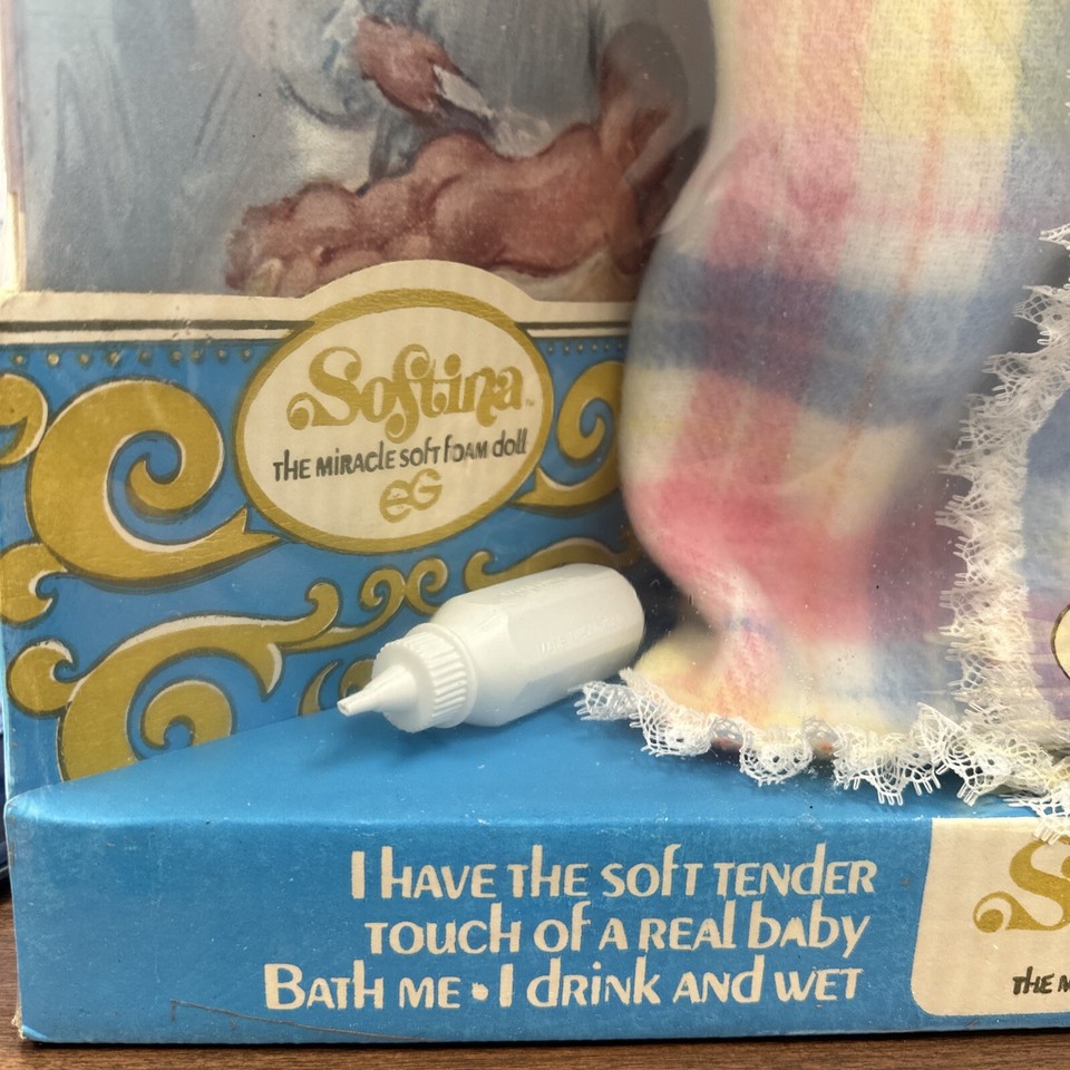 Vintage Baby Softina Doll - Brand New in Box - 1960s Advertising Gem ...