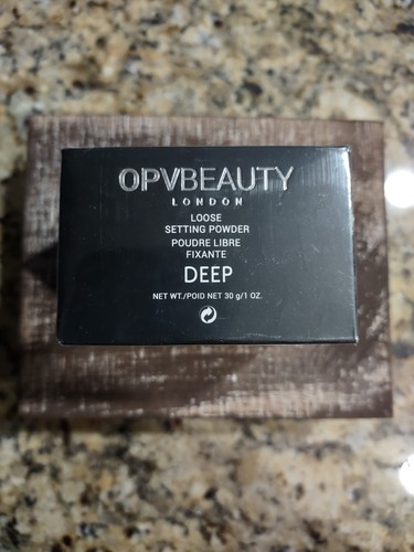 OPV Beauty London Loose Setting Powder SHADE: DEEP Full size 30g/1oz ...