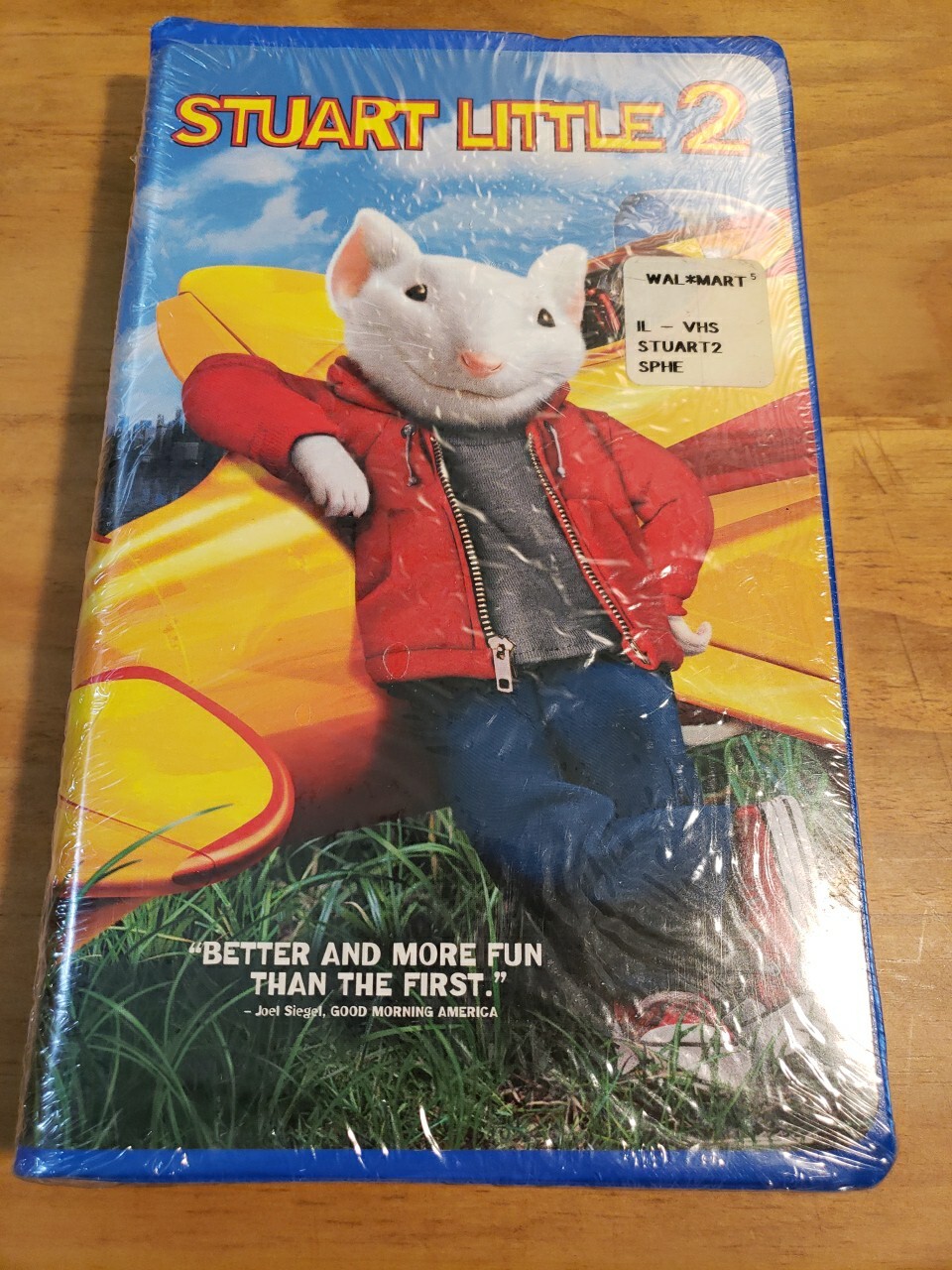 STUART LITTLE 2 VHS - COLUMBIA PICTURES - BRAND NEW SEALED D-1 ...
