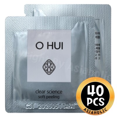 O HUI Clear Science Soft Peeling 1ml x 40pcs (40ml) Sample Newest ...
