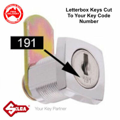 Replacement Key To Suit MCH Altone Letterboxes Cut To Code Number ...