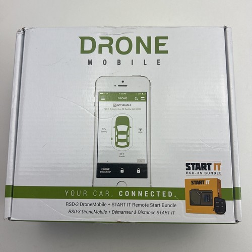 Firstech DR-3 FT-7200S-CONT Drone Mobile START IT RSD-3S Remote Start ...