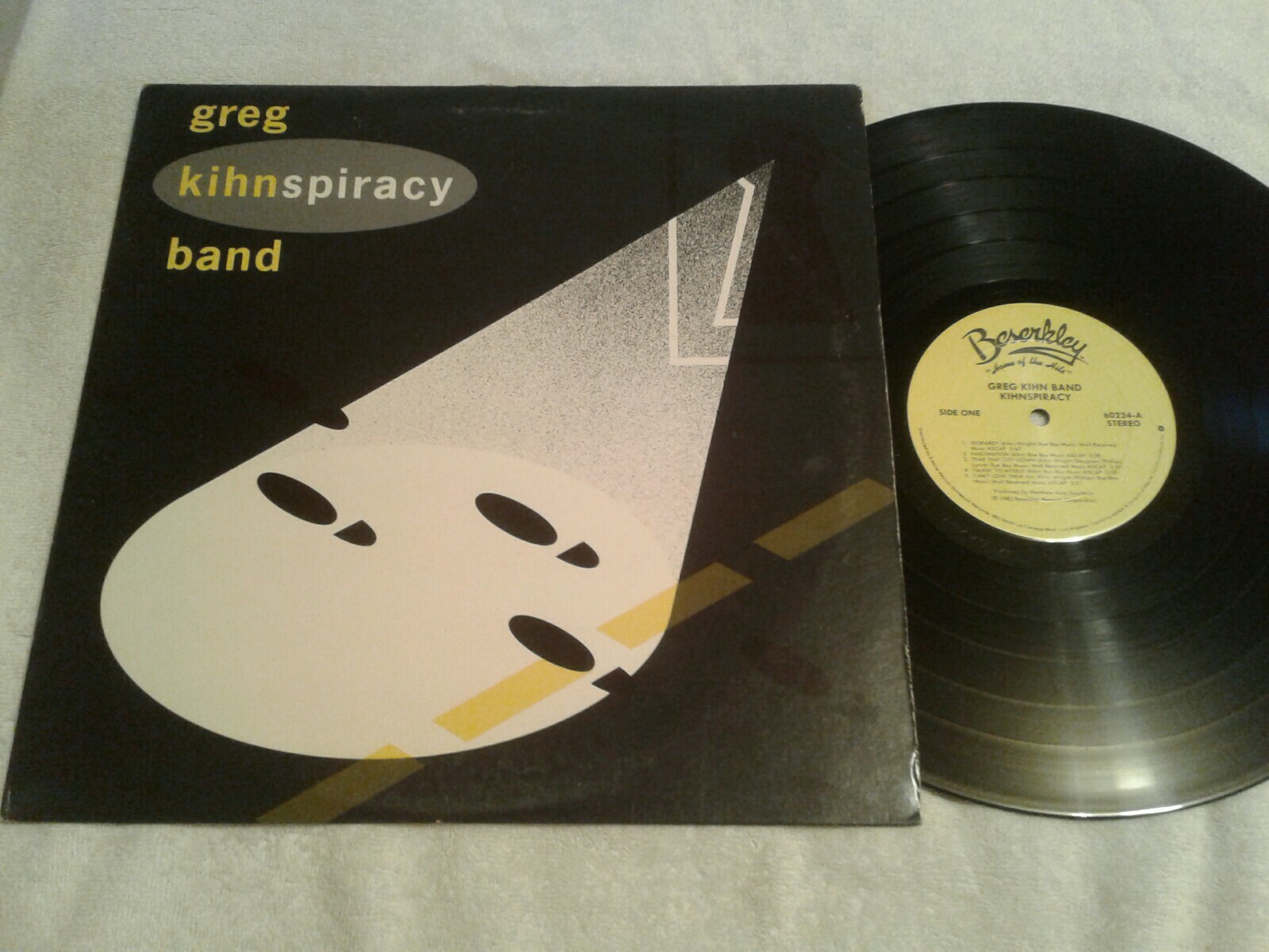 Lot 2 GREG KIHN LP's Kihnspiracy / Love & Rock & Roll Mint NM Rock | eBay