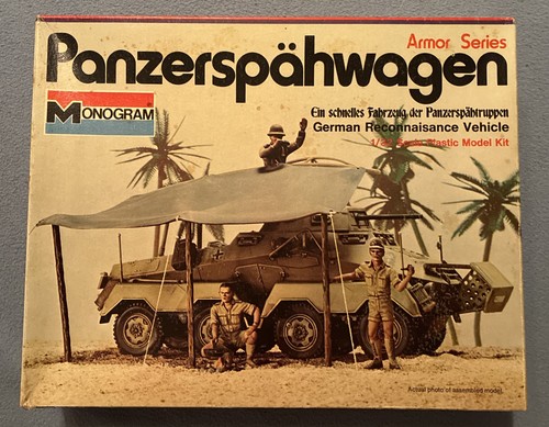 MONOGRAM PANZERSPAHWAGEN Sd. Kfz. 232. 1:32. #7581 | eBay