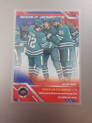 2025 National Hockey Card Day Macklin Celebrini Rookie Moments #NHCD-31 ...