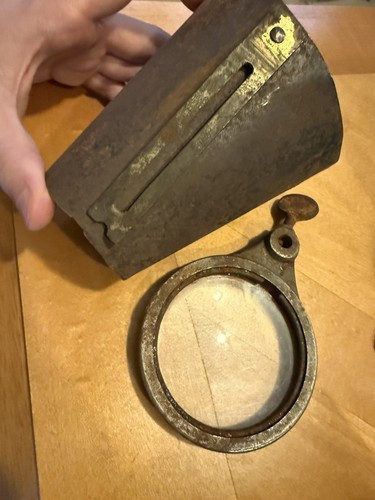 Motiograph 1A 35mm Magnifying Viewing Glass Silent HandCrank Cine ...