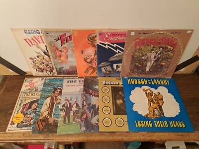 11 Comedy LPs Congress Of Wonders Firesign Theatre Hudson Landry Frye ...