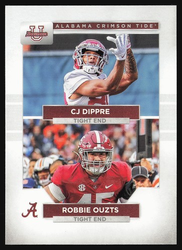 2023 Bowman University Alabama Crimson Tide #93 Robbie Ouzts / CJ ...