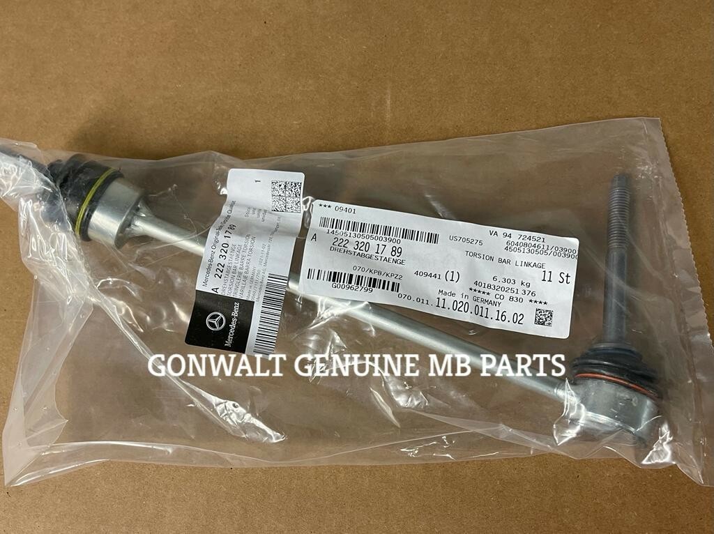 OEM 2223201789 Genuine Mercedes Benz S450 S560 S63 AMG S550 Torsion Bar ...