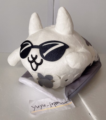 The Battle Cats Surfer Cat Big Plush Doll Nyanko War New SK Japan 39cm ...