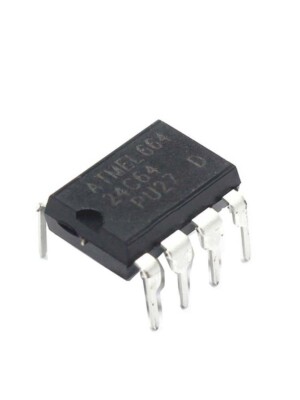 10pcs AT24C64N AT24C64A 24C64 24C64AN AT24C64 DIP-8 EEPROM memory IC | eBay