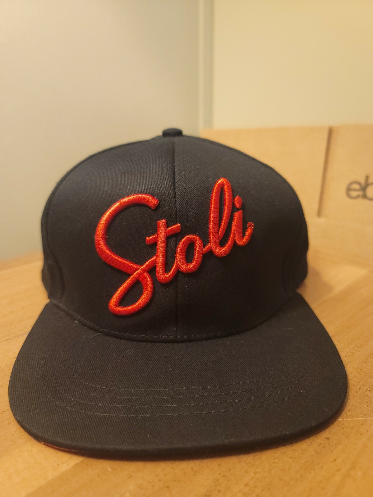 STOLI STOLICHNAYA VODKA LOGO BASEBALL CAP HAT ADJUSTA… - Gem