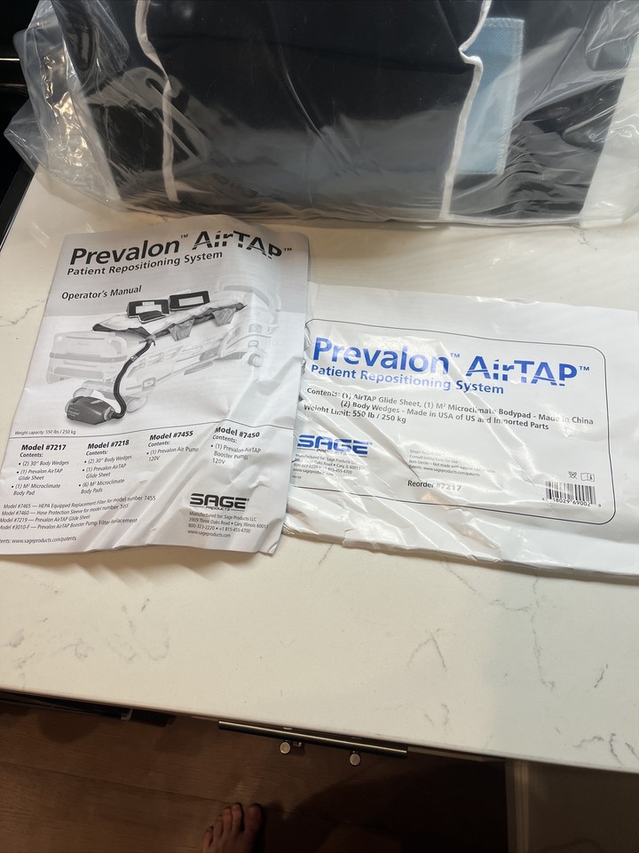 New Sage Products Prevalon AirTAP Patient Repositioning Pad | eBay
