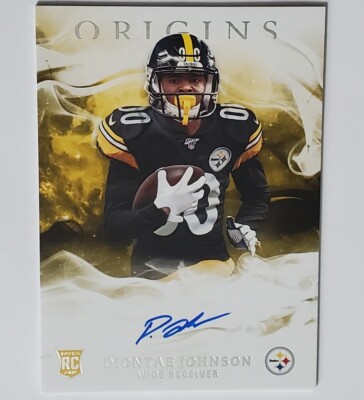 DIONTAE JOHNSON 2019 Panini Origins Rookie Autographs Football Card #RA ...