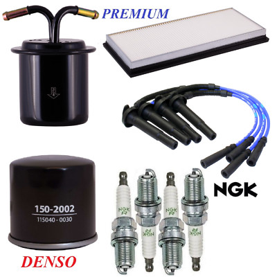 Tune Up Kit Filters Wire Spark Plugs for Subaru Impreza H4; 2.2L 1999 ...