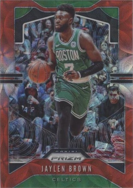 2019-20 Panini Prizm - Choice Red Prizm #40 Jaylen Brown /88 for sale ...