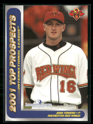 Josh Towers 2001 International League Top Prospects Set | eBay
