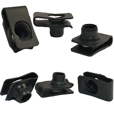 M8 Chimney Nuts U Lug Nut Speed Threaded Fasteners Spire Captive Clips ...