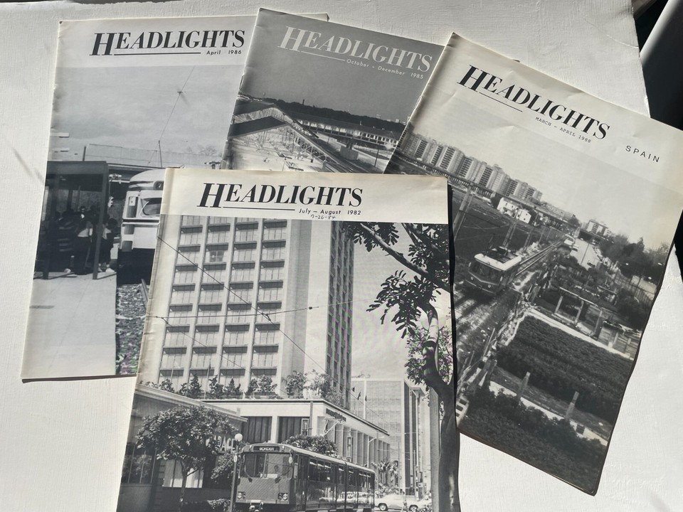 50 Headlights Magazines About Trolley and Transit Systems- Tons of ...