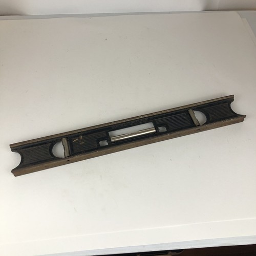 Antique Stanley No. 36 Cast Iron Machinist Level 3 Intact Vials 18 ...