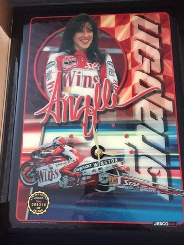Snap On Racing Limited Edition Angelle Seeling Wall Clock drag racing ...