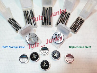 TAP DIE SET BSB BSCY CYCLE 26 TPI THREAD - 1/4"TO 1/2" - 5 SIZES TAP ...