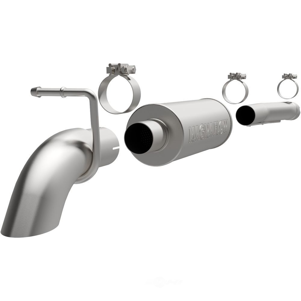 Exhaust System Kit-Off-Road Pro Series Gas Stainless Cat-Back System ...