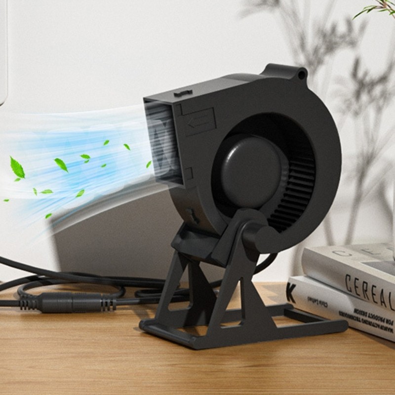 Desktop Fan With USB Power 12V Boosters Line for Heat Management and ...