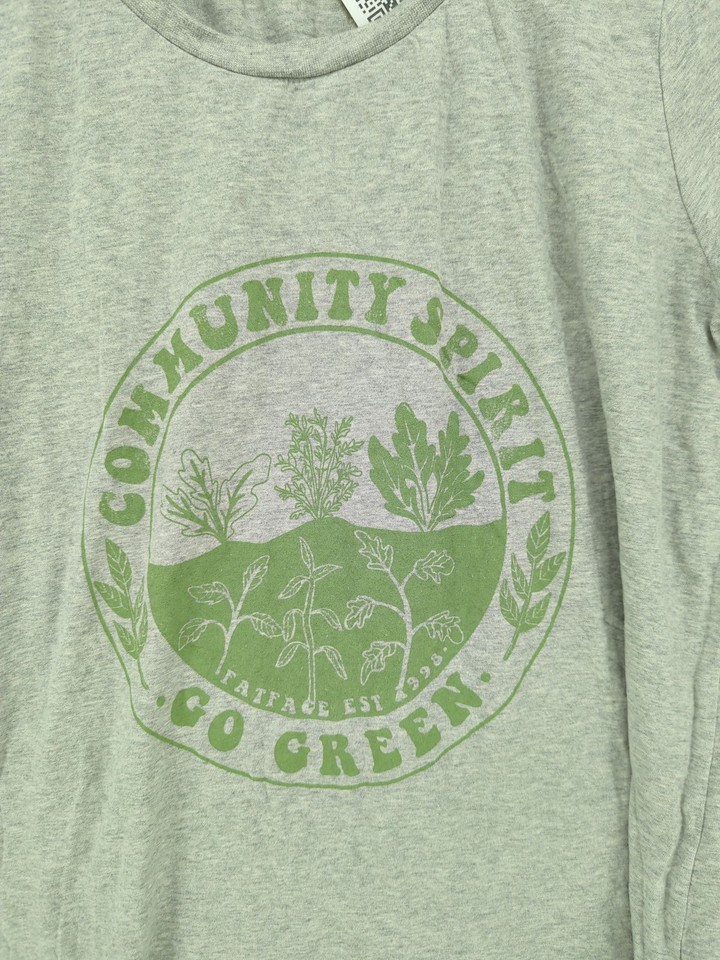 Fat Face Women's T-Shirt UK 16 Grey Cotton with Elastane Basic | eBay UK