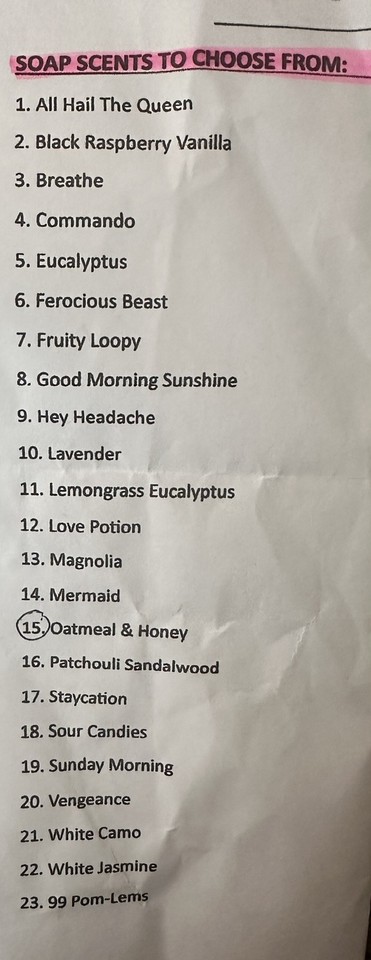 Buff City Soap Assorted Plant Based Soap 10% Each Sale Breast cancer ...