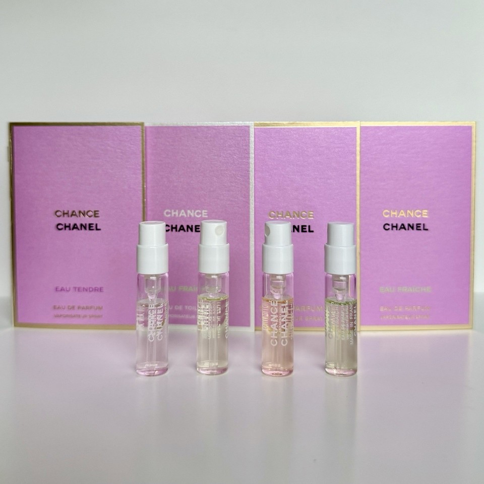 Chanel Perfume Collection For Women Sample Vials Spray 11pc Set | eBay