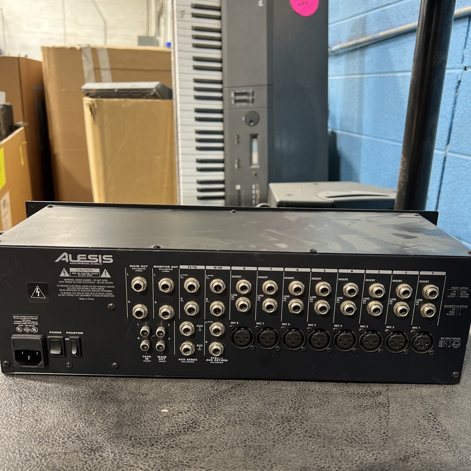 Alesis Studio 12r Rack Mount Mixer | eBay