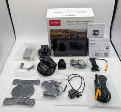 ATOTO P8, Portable Carplay & Android Auto Screen, 7" Touchscreen P807SD ...