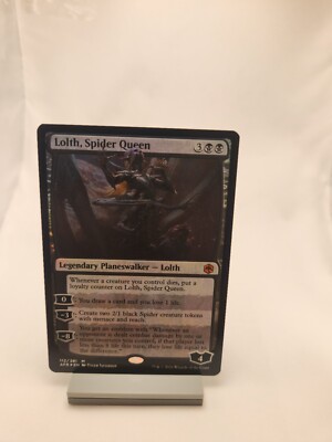 MTG Lolth, Spider Queen Adventures in the Forgotten Realms 112/281 Foil ...