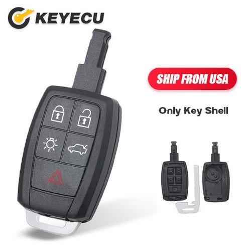 Replacement Remote Key Shell Case Fob for VOLVO C70 C30 V40 V50 2004 ...