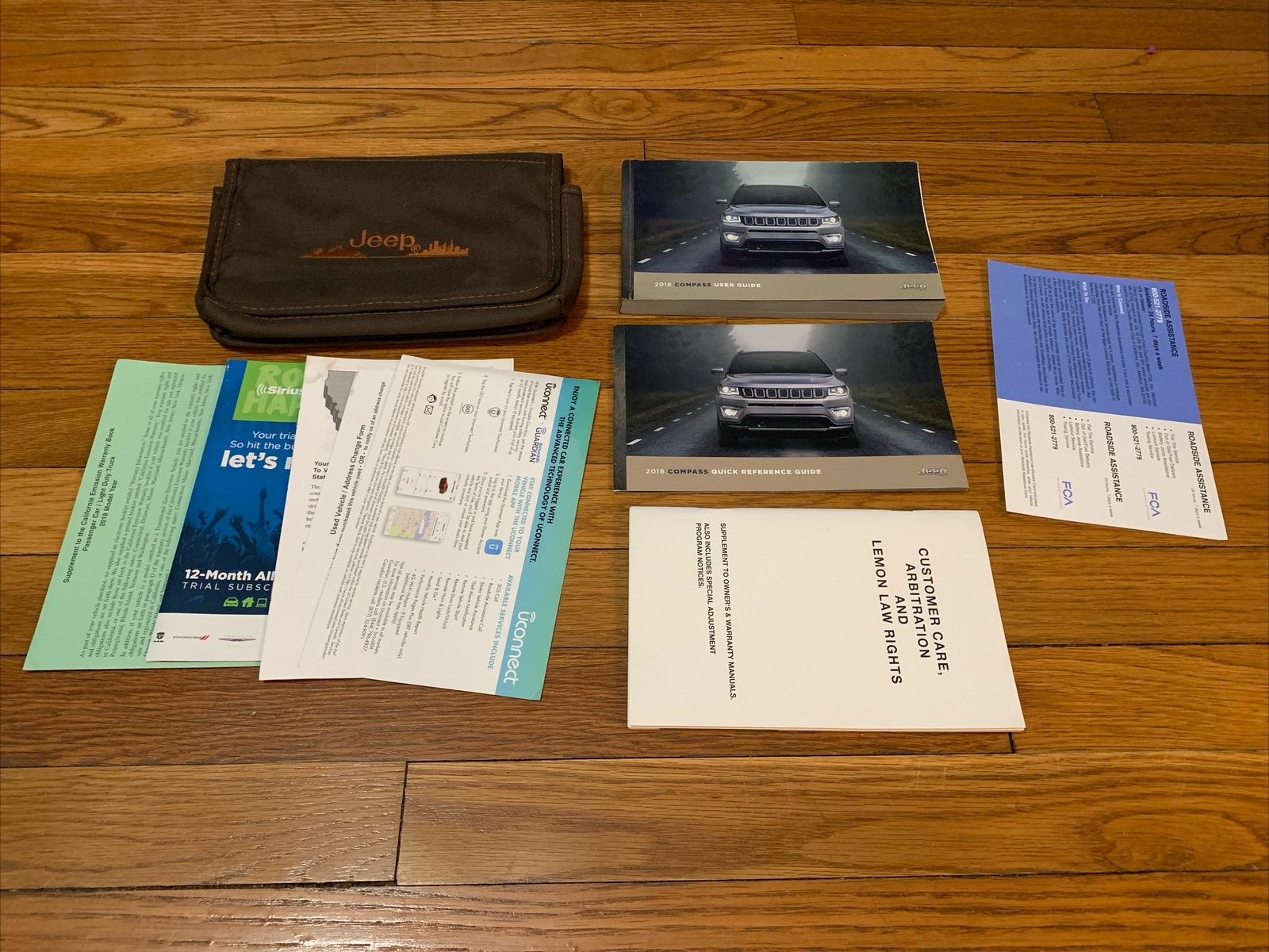 2018 Jeep Compass Owners Manual With Case OEM Free Shipping | eBay