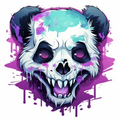 Autoaufkleber Sticker Horror Panda Aufkleber | eBay.de