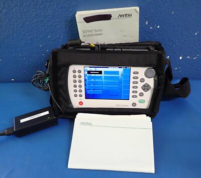 ANRITSU MT9083 ACCESS MASTER Optical OTDR w/ Opt 007 + Fiber Adapter AC ...